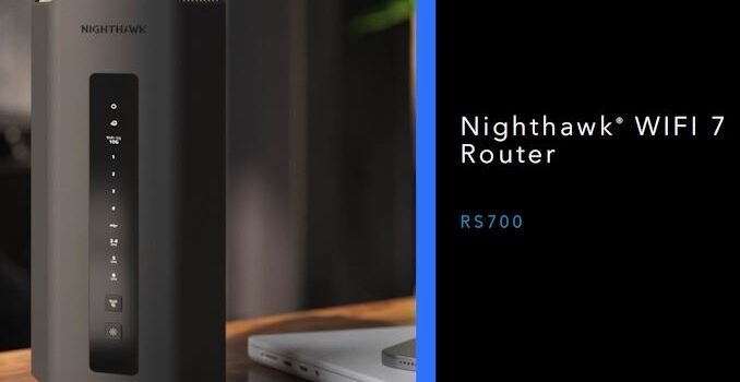 Netgear Introduces Nighthawk RS700 Wi-Fi 7 Router Netgear Introduces Nighthawk RS700 Wi-Fi 7 Router